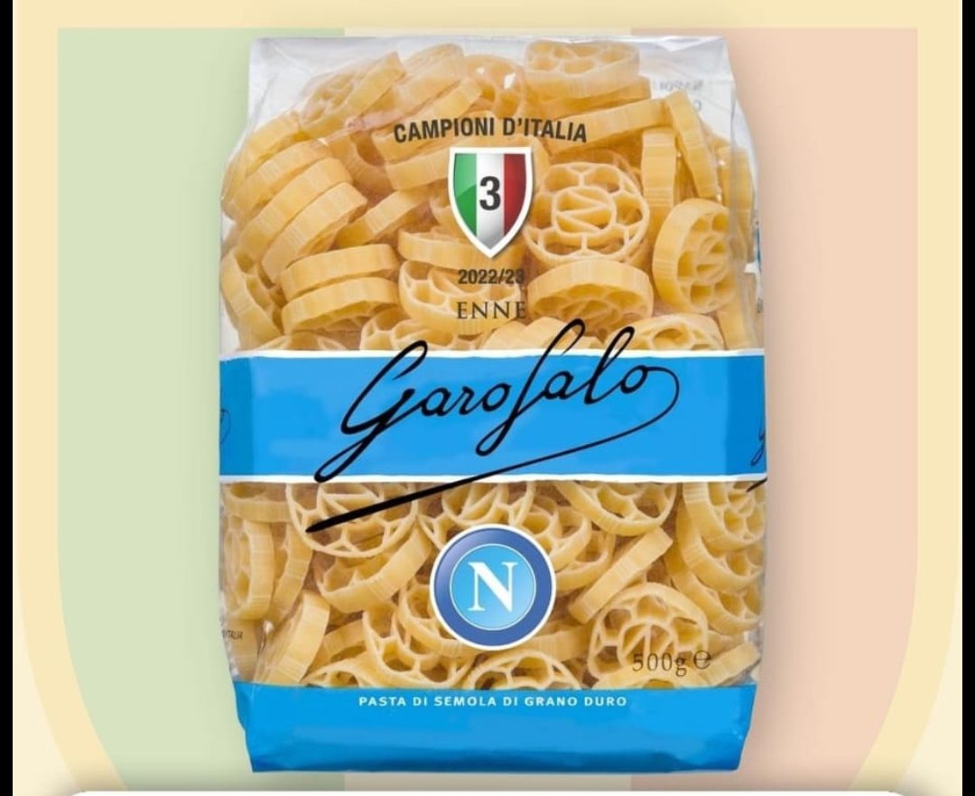 NASCE LA PASTA GAROFALO PER CELEBRARE LO SCUDETTO DEL NAPOLI | OCW Sport